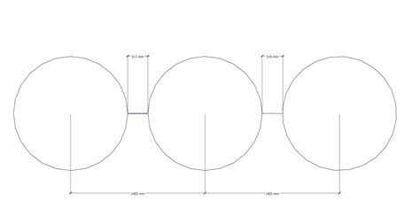 Using The Dimension Tool To Get Distance Between The Edges Of Two