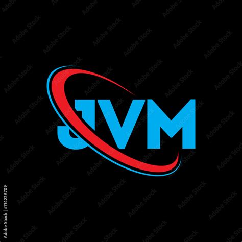 Jvm Logo Jvm Letter Jvm Letter Logo Design Initials Jvm Logo Linked With Circle And Uppercase