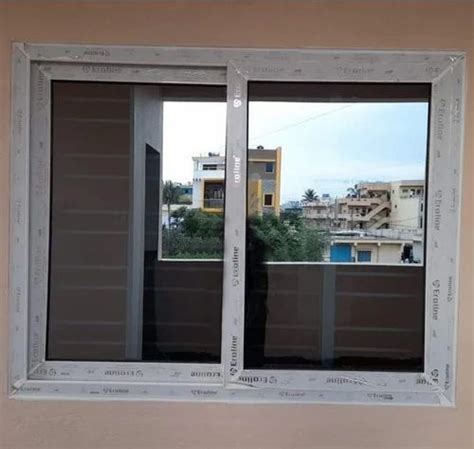 Polished Grey Aluminium Glass Sliding Window For Home At ₹ 190square