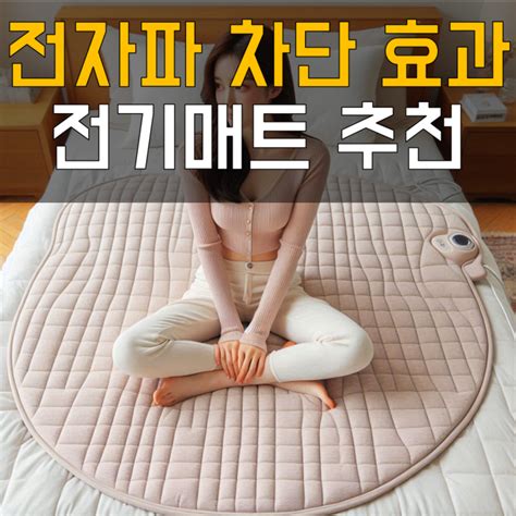 겨울철 필수템 전자파 차단 전기장판 어떤 걸 고를까 네이버 블로그
