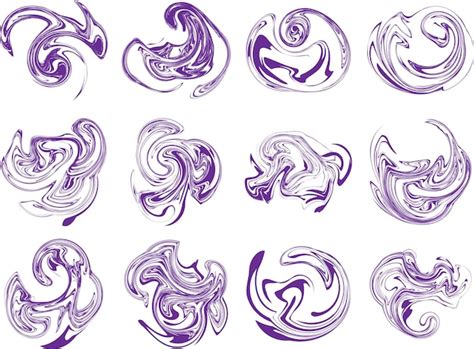 Premium Vector Abstract Vintage Psychedelic Pattern Shape