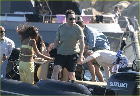 Elon Musk Vacations On A Yacht In Mykonos Amid Twitter Lawsuit Photo 4790233 Photos Just