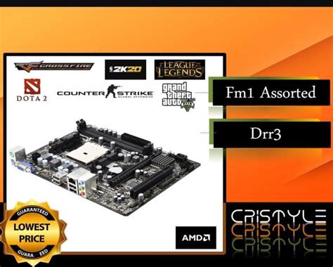 Fm1 Socket Motherboard Assorted Brand Lazada Ph