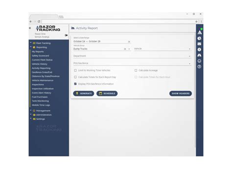 3 Fleet Reports You Can T Live Without Razor Tracking