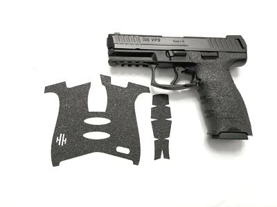 Handleitgrips Laser Cut Textured Rubber Gun Grip Tape For Heckler And