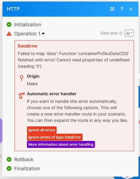 Is There A Way To Debug A Function Failure On Parsing Data Features