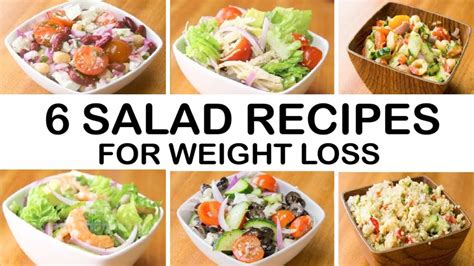 6 Healthy And Easy Salad Recipes For Weight Loss Easy And Exotic Salad