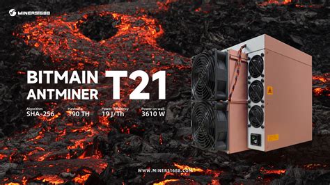 Pre Sale Bitmain Unveils New T21 Bitcoin Miner 190th S 3610w With Sha 256 Algorithm Powerful