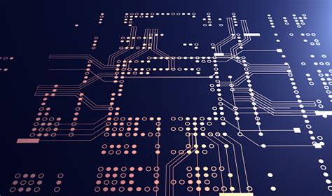 3d 렌더링 의 초현대적 블루 회로 기판 0명에 대한 스톡 벡터 아트 및 기타 이미지 0명 Cpu 공학 Istock