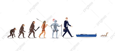 Human Evolution Vector Hd Images Human Evolution Stages Vector Development Development