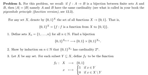 Solved Problem For This Problem We Recall If F AB Is A Chegg Com