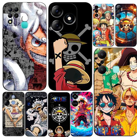 สําหรับ Tecno Spark Go 2023 10 Pro 4g 5g 10c Pop 7 Pro ฝาครอบโทรศัพท์ One Piece Luffy Shopee