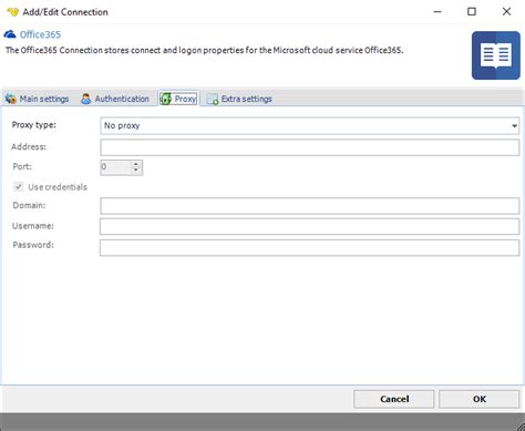 connection office365 visualcron documentation
