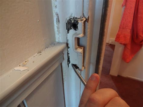 How To Remove And Restore An Old Door Lock Kezzabeth DIY Renovation Blog