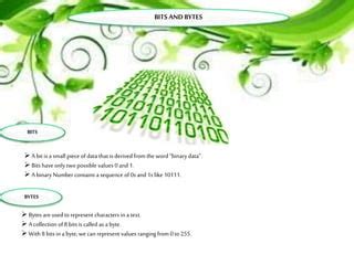 Bits And Bytes R D Sivakumar PPT
