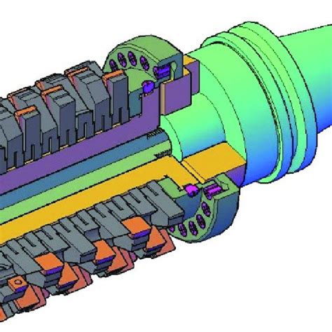 Model Of Modular Milling Cutter [27] Model Of Modular Milling Cutter [27] Download
