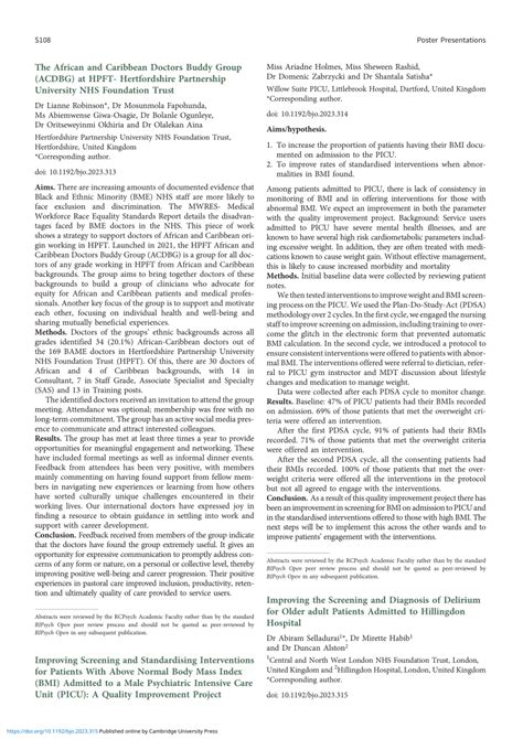 Pdf Improving The Screening And Diagnosis Of Delirium For Older Adult Patients Admitted To