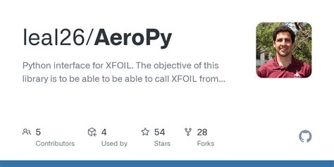 GitHub Leal AeroPy Python Interface For XFOIL The Objective Of This Library Is To Be Able