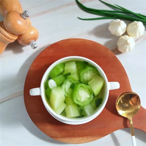 Resep Bening Pepaya Muda Dan Gambas Sederhana Rumahan Di Yummy App