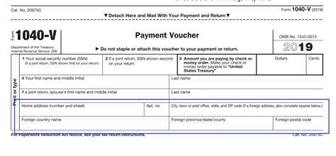 2023 Form 1040 V Printable Forms Free Online