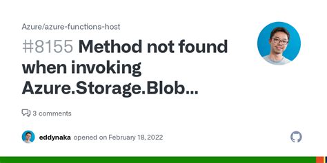 Method Not Found When Invoking Azure Storage Blob Dynamically Issue