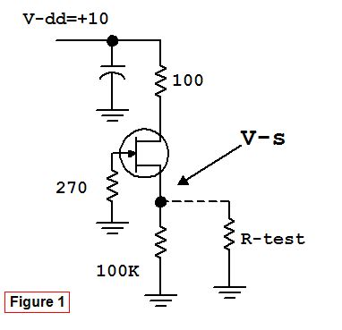 Experiments With JFET Biasing Basic Circuit Circuit Diagram SeekIC Com