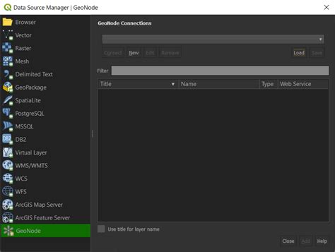 QGIS Desktop GeoNode Master Documentation