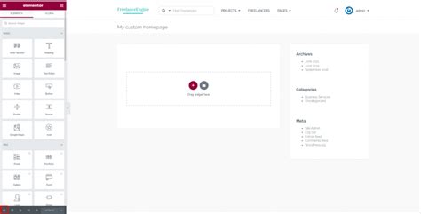 A Step By Step Guide Building A Custom Homepage In Freelanceengine Wordpress Theme With