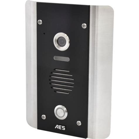 AES STYLUSCOM AB Cellcom Prime Button Hardwired Video Intercom Inc Video Monitor