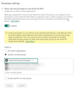 Use Power BI APIs From Azure Data Factory Mattias De Smet
