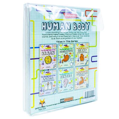 Flowchart Explorers Human Body STEM 6 Science Books Set Brain