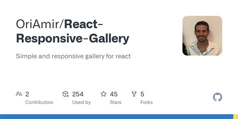 Github Oriamirreact Responsive Gallery Simple And Responsive