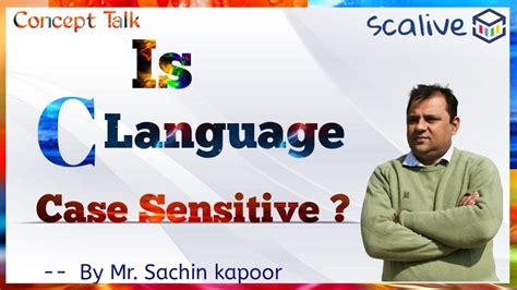 Is C Language Case Sensitive Shorts Scalive Mrsachinkapoor