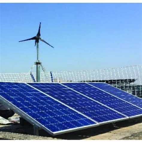 Wind Turbine And Pv Modules On The Rooftop Of The Faculty Building Download Scientific Diagram