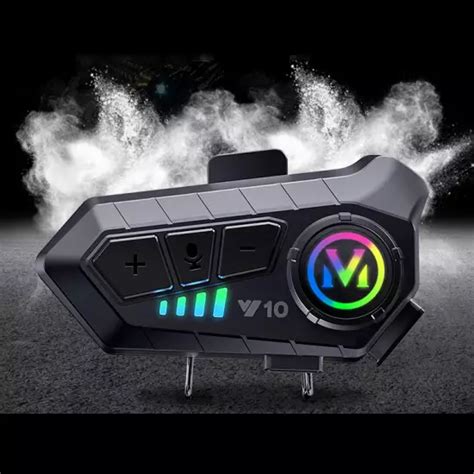 Bluetooth headset för MC åkning 1200m intercom