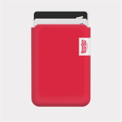 더나인몰 베이직 컬러 라벨 맥세이프 카드슬롯 아이폰 15 14 13 프로 맥스 케이스 지갑 카드홀더 악세사리 핸드폰 휴대폰 카드케이스 슬림 사이드