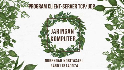 penerapan enkripsi pada program client server tcp youtube
