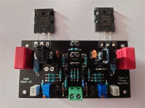 Class A Audio Power Amplifier 25 30 W Amplifier Diy Audio Projects Hifi Amplifier