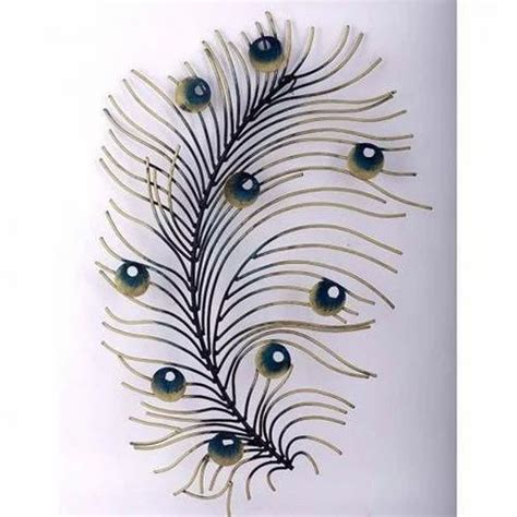 Multicolor Peacock Feather Wall Decor At ₹ 2200piece In Jodhpur Id