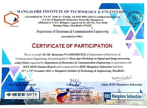 Basavaraj Pn On Linkedin Ieee