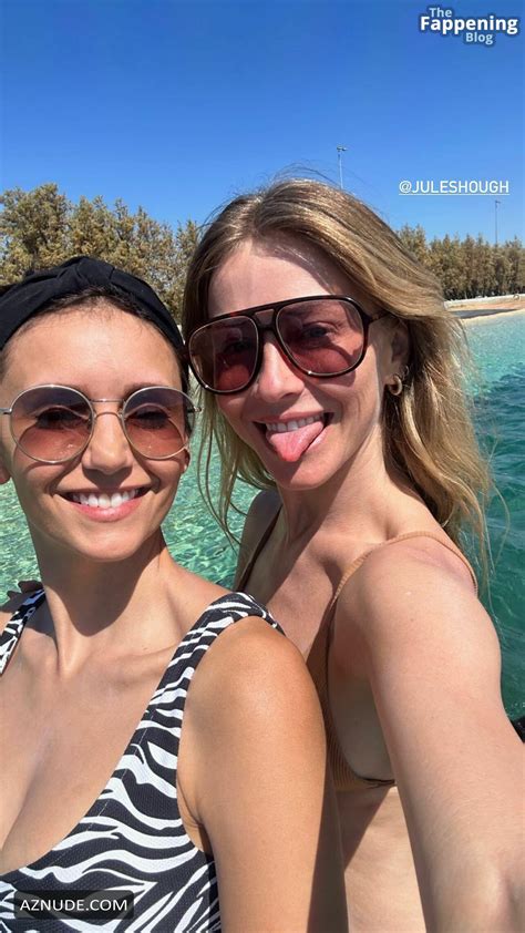 Nina Dobrev Surfs Sexy In Hawaii Aznude