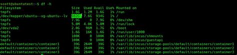 Resize An Ubuntu Server And An Incus Storage Pool Scottibytes Discussion Forum