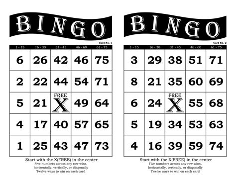 200 Bingo Cards Pdf Download 2 Per Page Instant Printable Fun Party