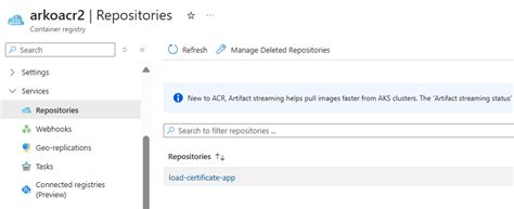 c load certificate failing in windows docker container in staging