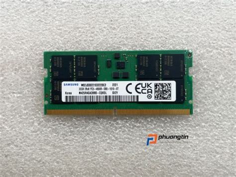 Ram Laptop Ddr5 32gb Bus 4800mhz Bảo Hành 12 Tháng