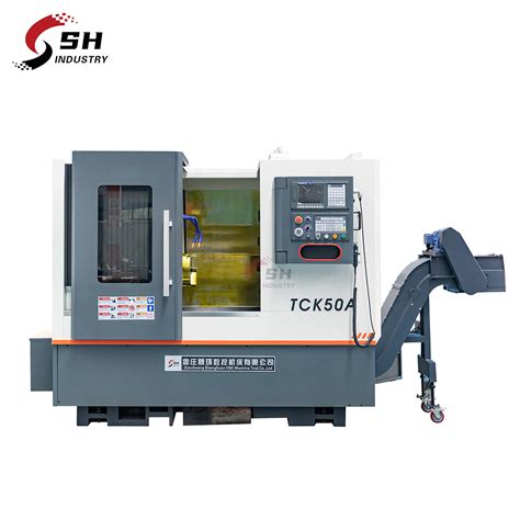 CNC Turning Center Lathe Machine Tools Tck A Metal Slant Bed CNC Lathe Machine Metal