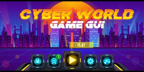 Cyberpunk Game User Interface By Pzuh Codester