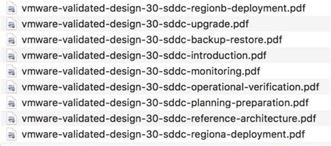 VMware Validated Design For Software Defined Data Center