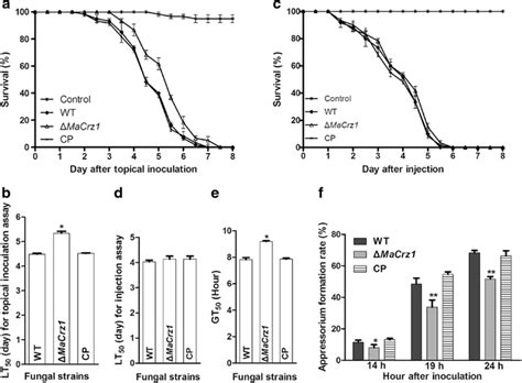 Insect Bioassays A Insect Survival After Topical Application Of