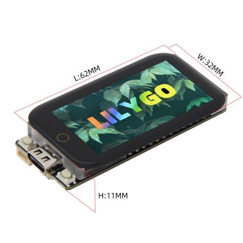 lilygo t display s3 touch esp32 s3 mit 1 9inch touchdisplay